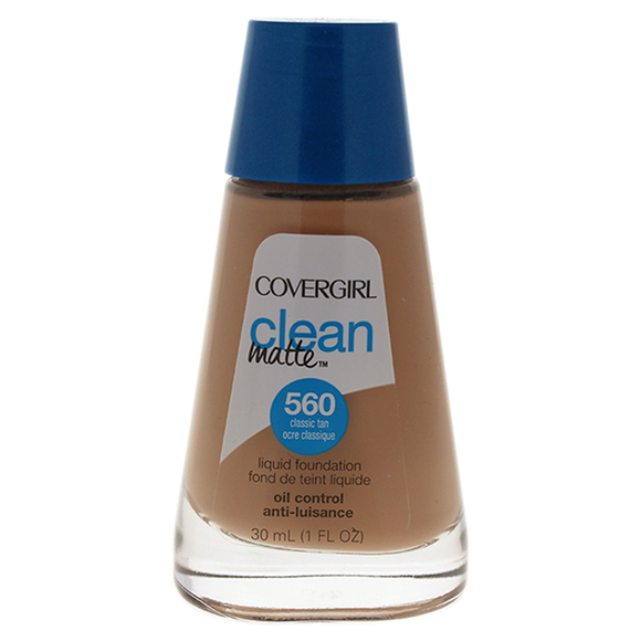 COVERGIRL | Makeup | Clean Matte Liquid Foundation 56 Classic Tan ...